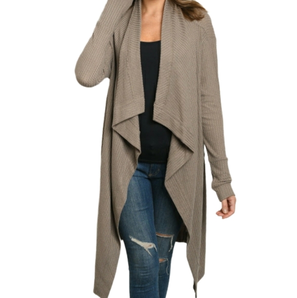 Sweaters | 11 Mocha Long Cardigan | Poshmark